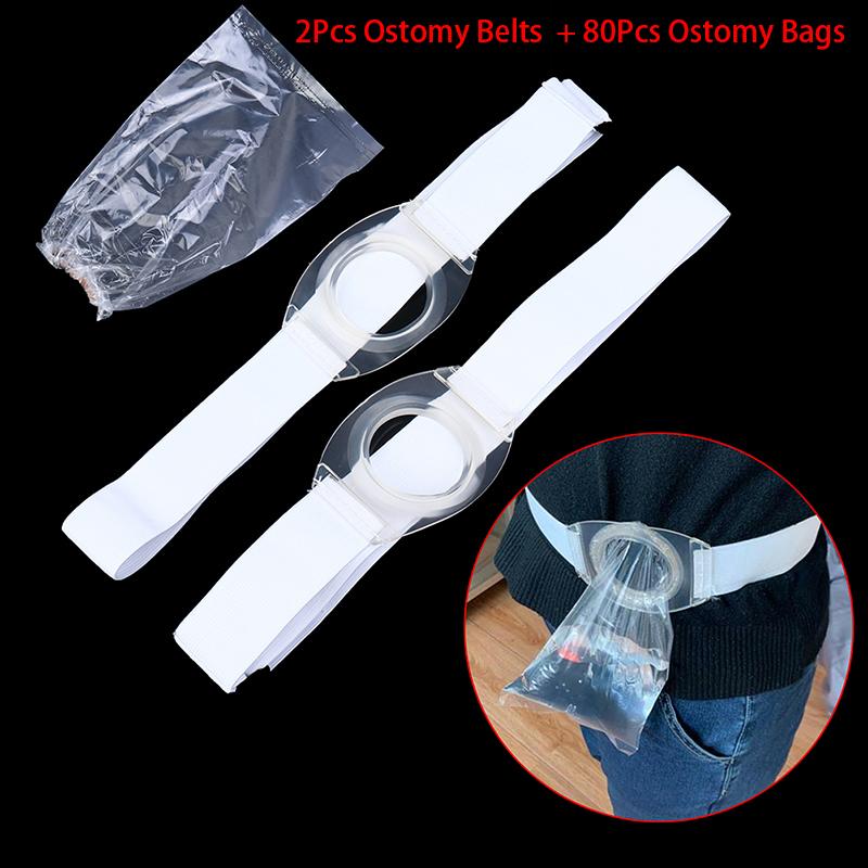 2pcs Colostomy Ostomy Belt/Ostoma Waist Band Silicone Stoma Circle ...