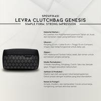 Jual LEVRA GENESIS Clutchbag & Handbag Tas Tangan Pria Premium Antiair ...
