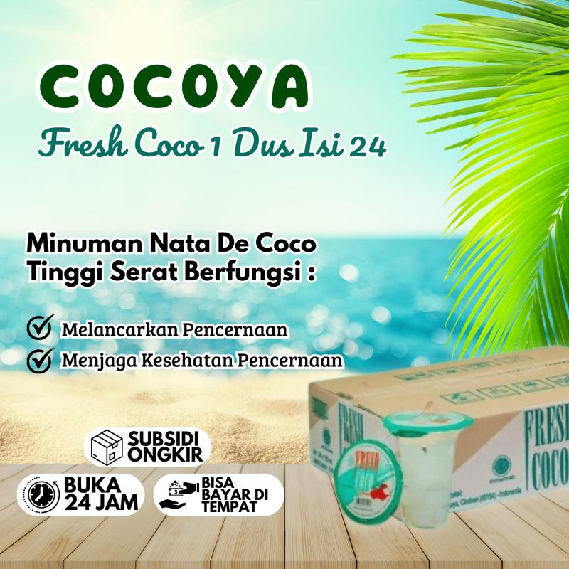 Cocoya Freshcoco Nata de Coco Berkualitas Tinggi - Minuman Topping ...