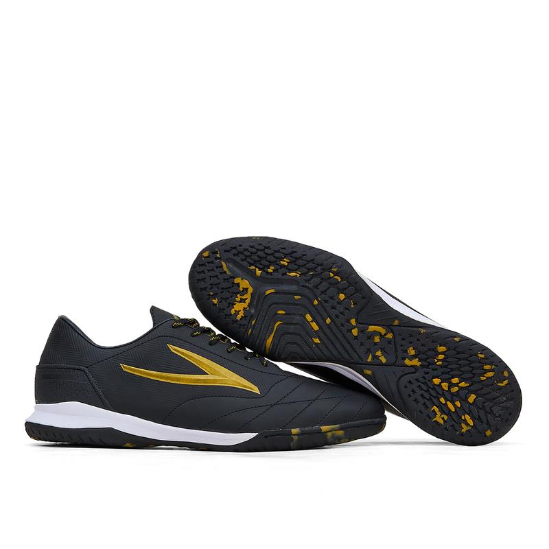 Zevma Sepatu Futsal Original Panthera Pro.2 - Black Gold IC - Shop ...