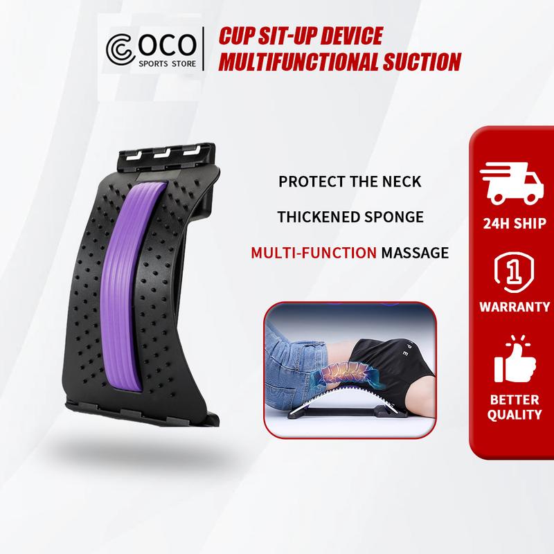 Back Muscle Stretcher Massager Relax back Spine Pain Relief Lumbar ...