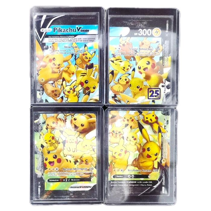 Jual Pikachu 25th Anniversary Indonesia Kartu Pokemon Edisi Khusus 25th ...