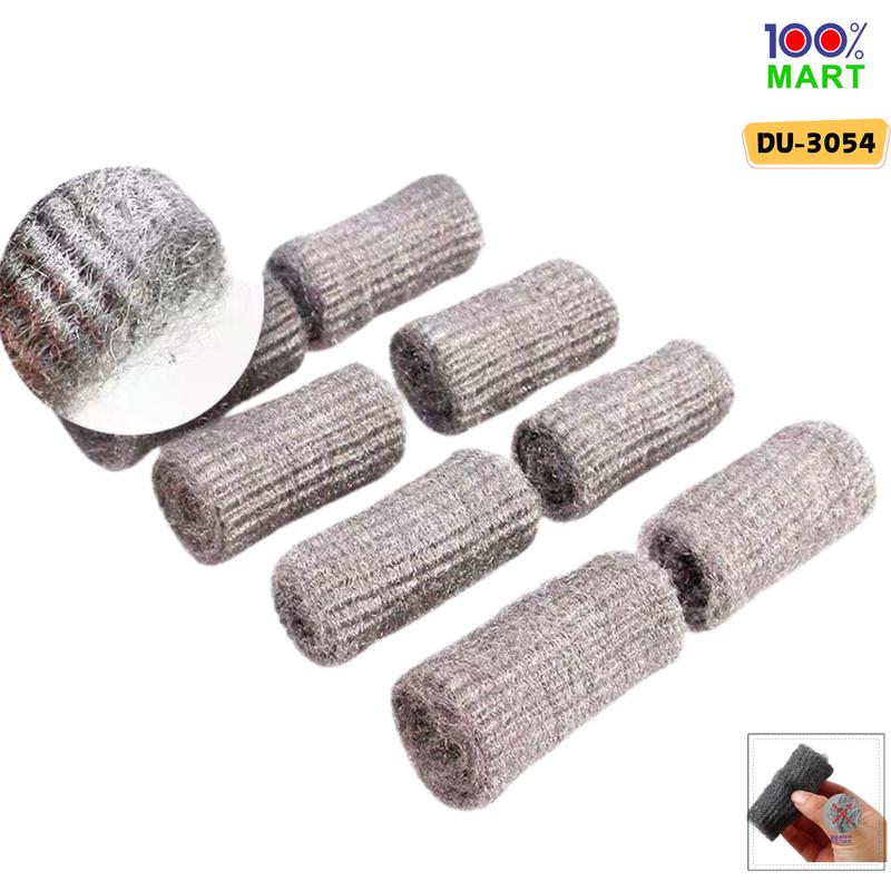 [100% Mart] Kitchen Steel Wool Cleaning Steel Wire Sponge 1Set=6Pcs ...