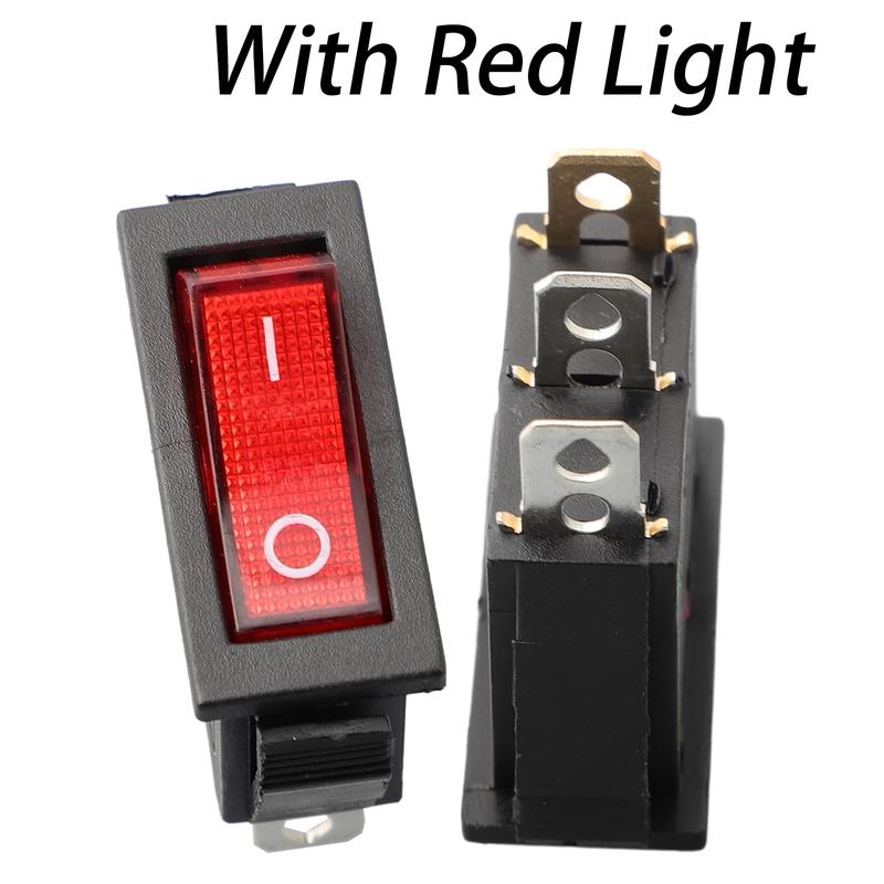 3Pins Second Gear Boat Switch Rocker Switch Illuminated Rocker Switches ...