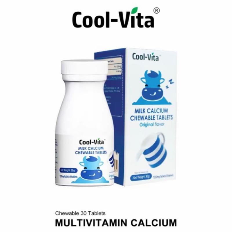 Coolvita Milk Calcium Suplemen kalsium isi 30 tablet - Shop | Tokopedia