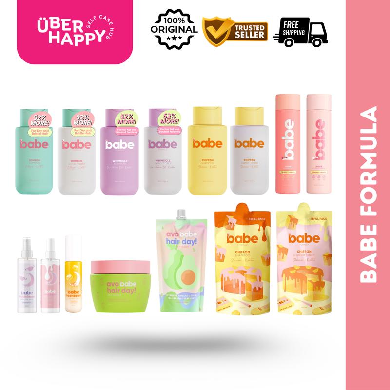 Babe Formula | Whimsicle, Bonbon, Chiffon Shampoo & Conditioner ...