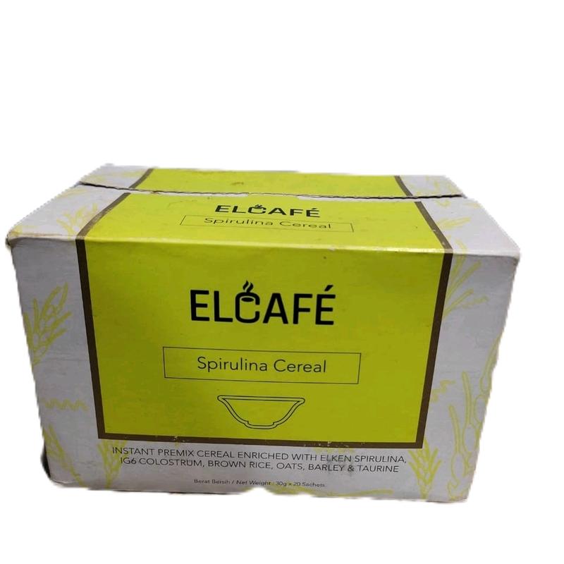 Elcafe Spirulina Cereal (instant premix cereal) - TikTok Shop Malaysia