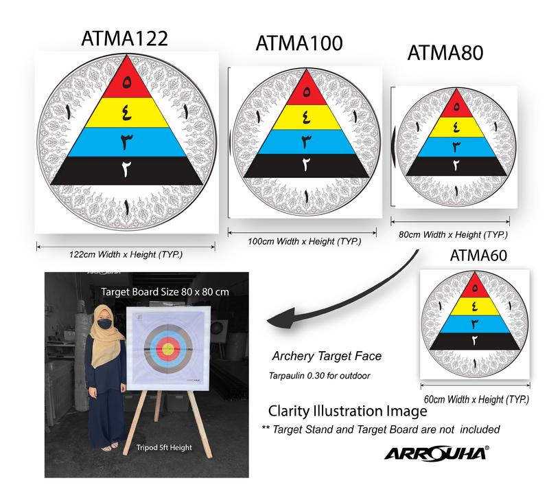 Arrouha Target ATMA Triangle Face Traditional Archery - TikTok Shop ...