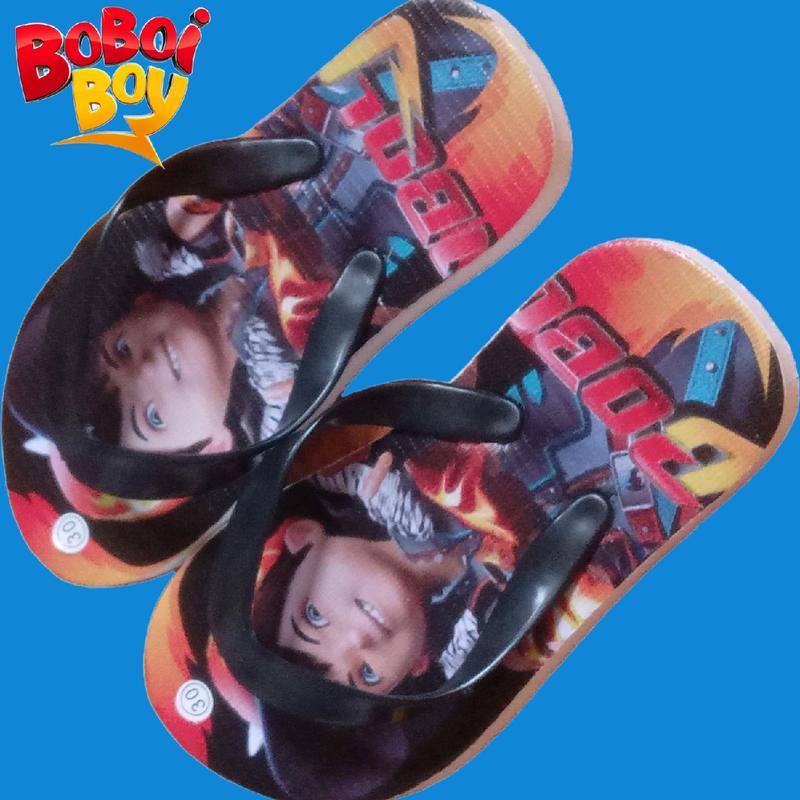 Boboiboy Petir Selipar Kanak2 Sandal Flip Flops Ready Stok - TikTok ...