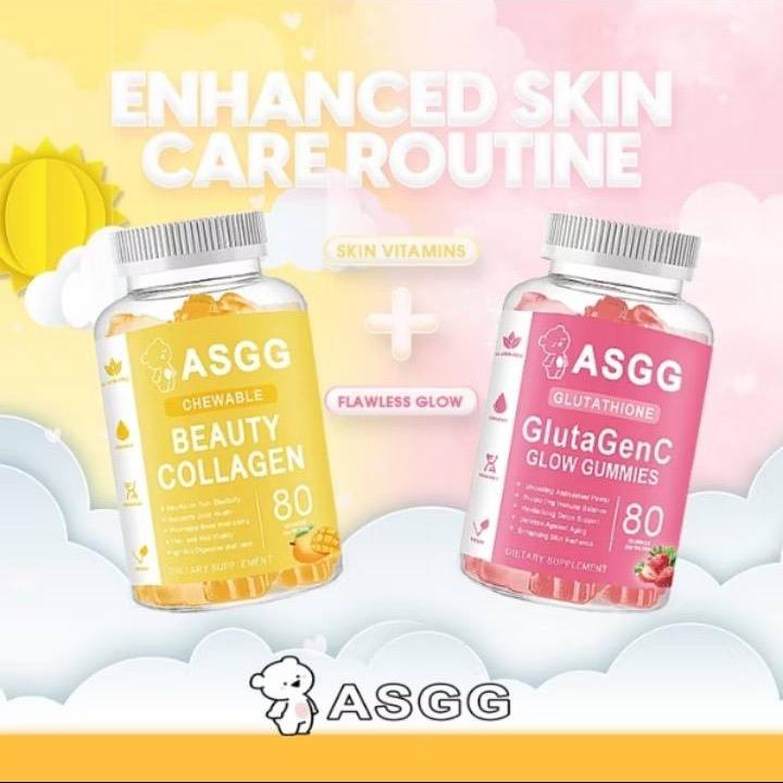 ASGG GUMMIES GlutaGen C / Beauty Collagen 60 gummies (SG READY - TikTok ...