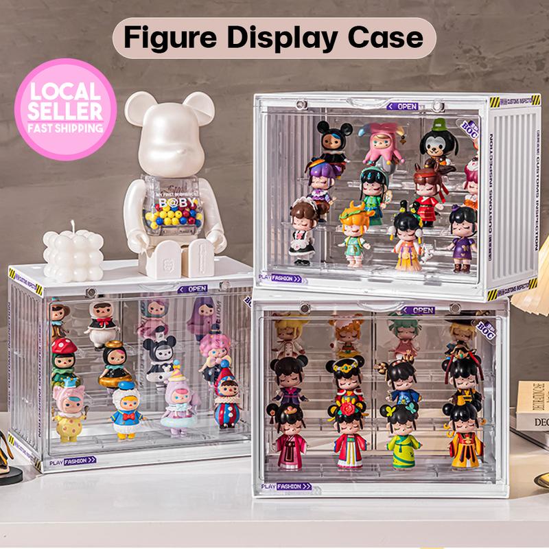 SG Seller Acrylic Display Case for Pop Mart Collectible Figurines ...