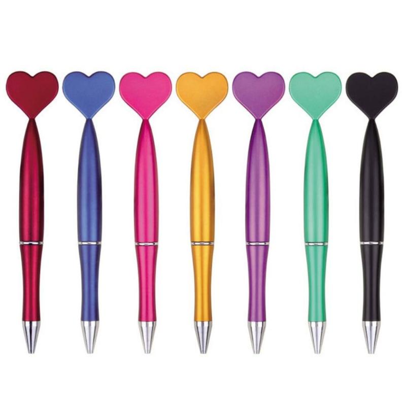 Kawaii Creative Ballpoint Pen Smooth Stationery Supplies Heart - TikTok ...