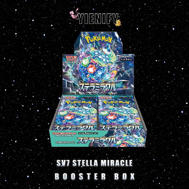 Japanese Pokemon S7 Stella Miracle Booster Box - TikTok Shop Singapore