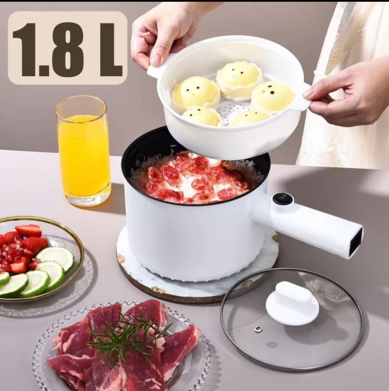 [Ready stock] 1.8L Electric Cooking Multi-purpose Pots Small - TikTok ...