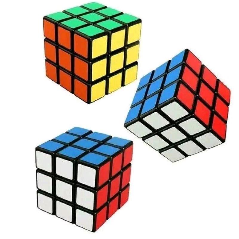 Rubik 3×3/Kubus Rubik Cube/Mainan Puzzle Edukasi Games Toys mirror ...