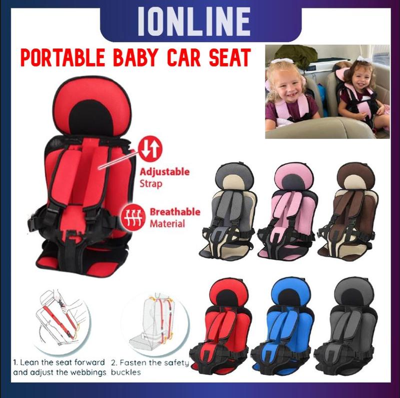 #Readystock Portable Car Seat Kids Car Safety Seat For Child - TikTok ...