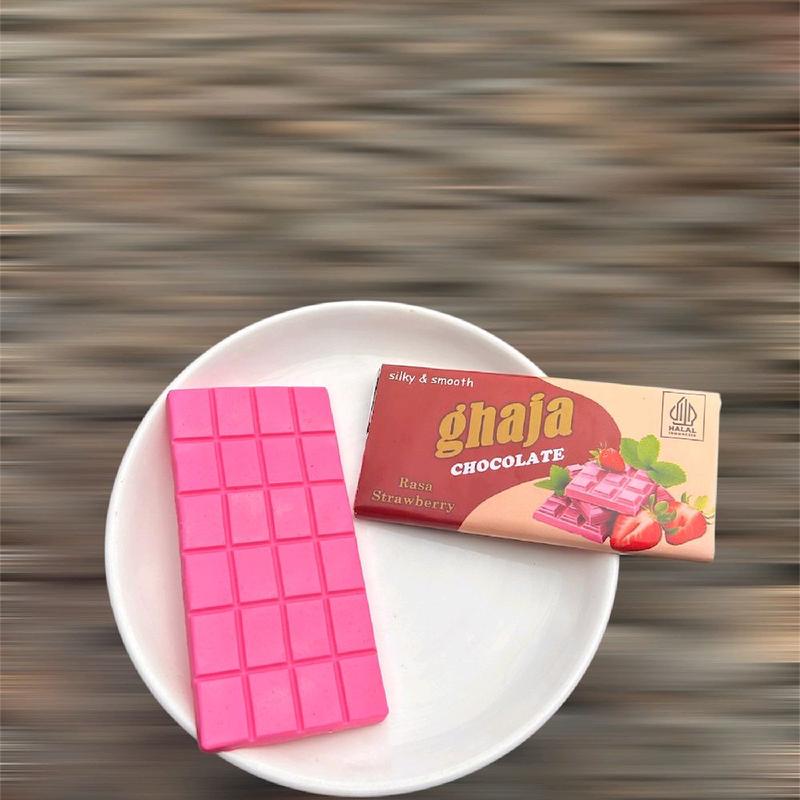 Coklat Strawberry Ghaja tanpa isian - Shop | Tokopedia