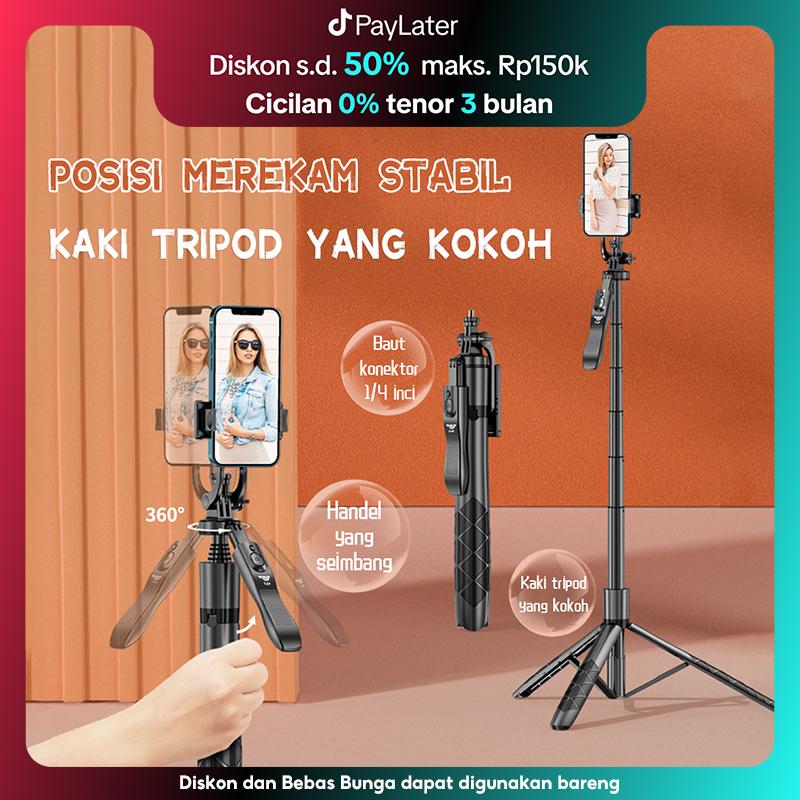 TNW L16/L18 Selfie Stick Bluetooth Remote Tongsis Tripod 180cm - Shop ...