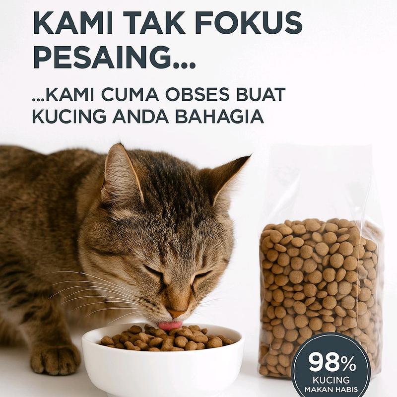 "Makanan Kucing Repack 1kg – 99% Kucing Terus Makan!" - TikTok Shop ...