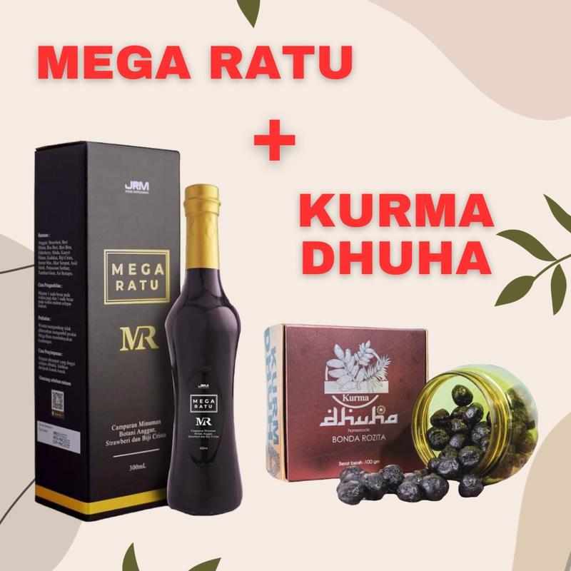 KOMBO | Mega Ratu + Kurma Dhuha jrm - TikTok Shop Malaysia