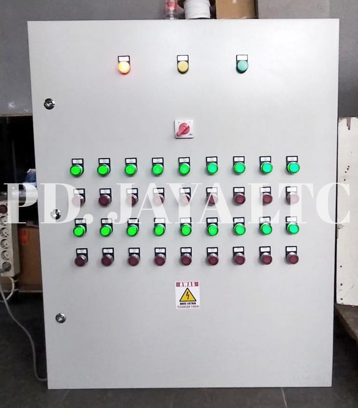 Jual Custom Panel Listrik Panel Control PLC Dust Collector Air Polution ...