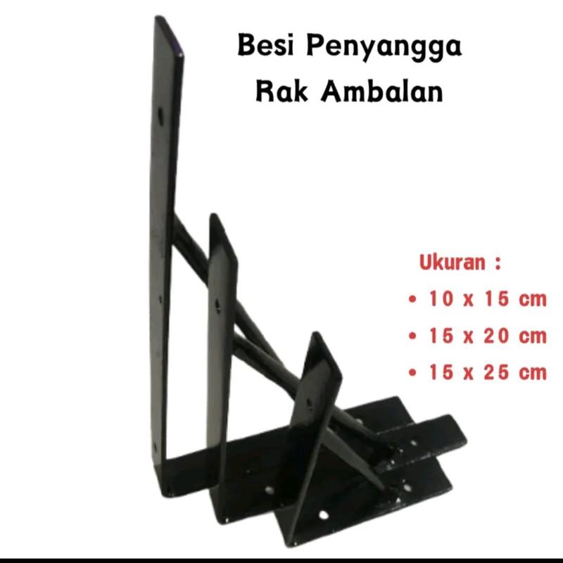 Siku Penyangga Rak Ambalan Tempel Dinding / Bracket Rak Tempel - Shop ...