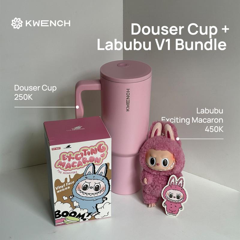 LABUBU V1 Exciting Macaron x Kwench Tumbler Bundle [LIVE EXCLUSIVE ...