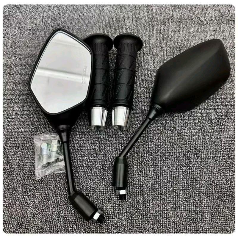 paket spion pcx set handgrip kaze+ jalu stang pcx chrome pnp pcx nmax ...