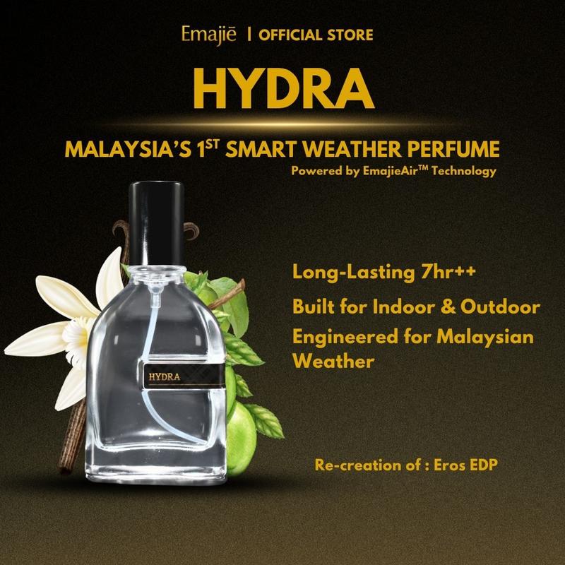 EMAJIE HYDRA Perfume for Men 30ml Long Lasting Muslim Friendly - TikTok ...