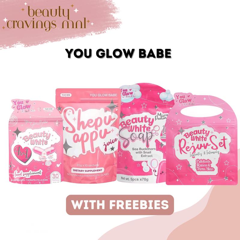 You Glow Babe BEAUTY WHITE 4in1 Capsules | Shepu Appu 10 Sachets ...
