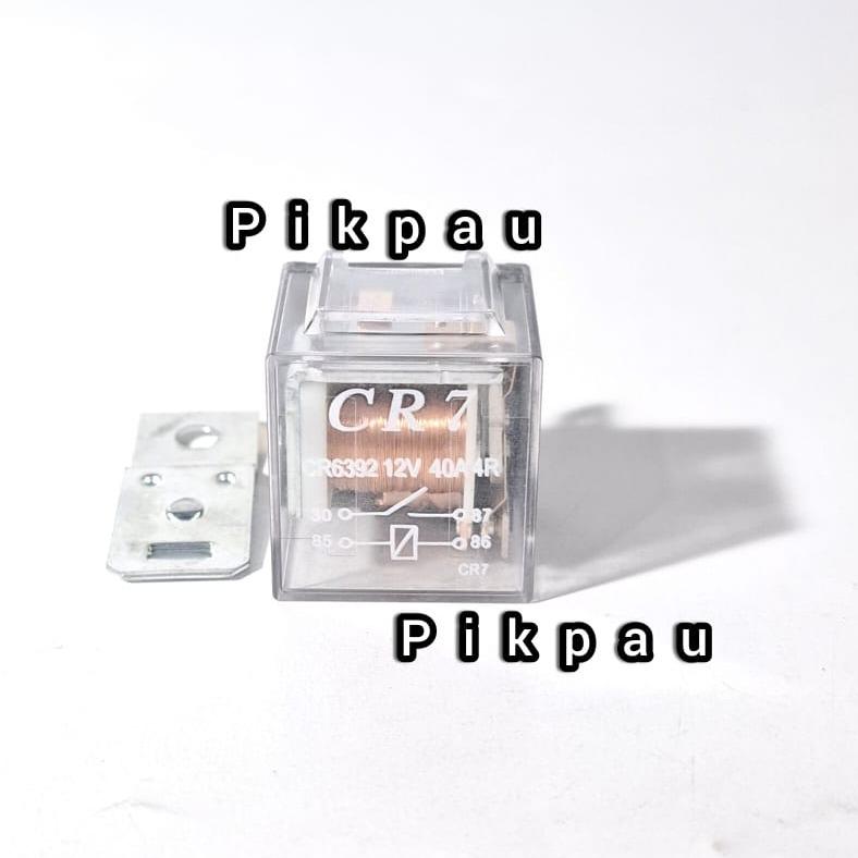 Relay 4 kaki Transparan 12 Volt 40 Ampere Indikator LED untu - Shop ...