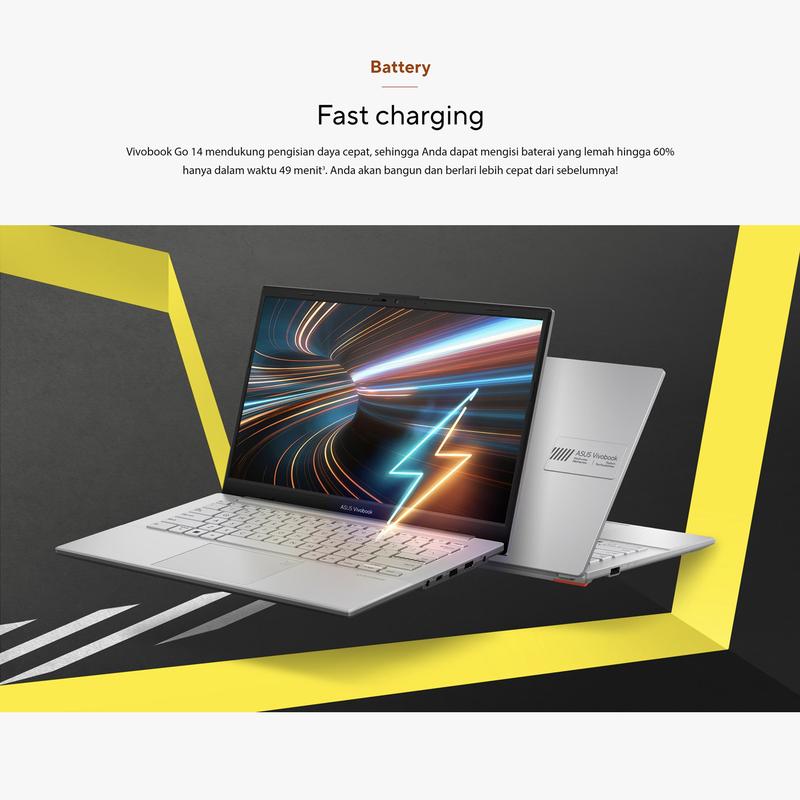 [FREE MOUSE] ASUS Vivobook Go 14 E1404FA-VIPS5153M - Cool Silver [AMD ...