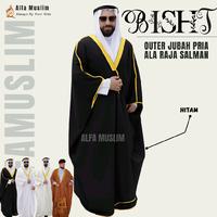 Promo Bisht Premium, Bisht Ala Raja Salman, Luaran Jubah Pria, Outer ...
