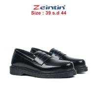 Promo Zeintin - Sepatu Pantofel Pria Loafers Kulit Sintetis Hitam ...