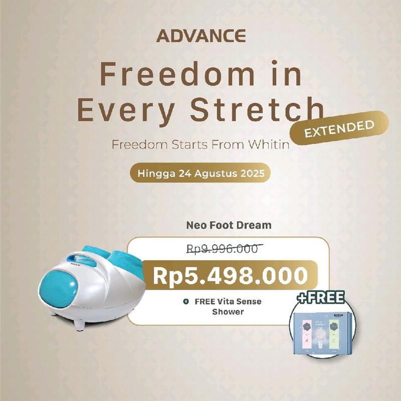 ALAT PIJAT KAKI ADVANCE NEO FOOT DREAM - grey / blue Terapi Wajah ...