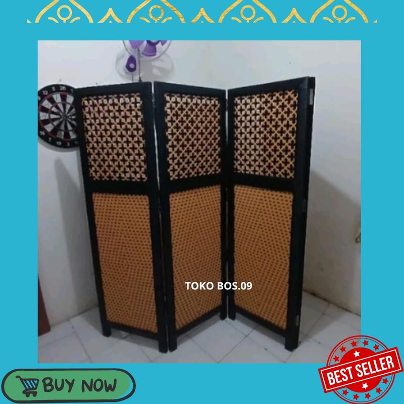 Sketsel Motif Rotan Sintetis 3.Pintu Panel Penyekat Dan Pemisah - Shop ...