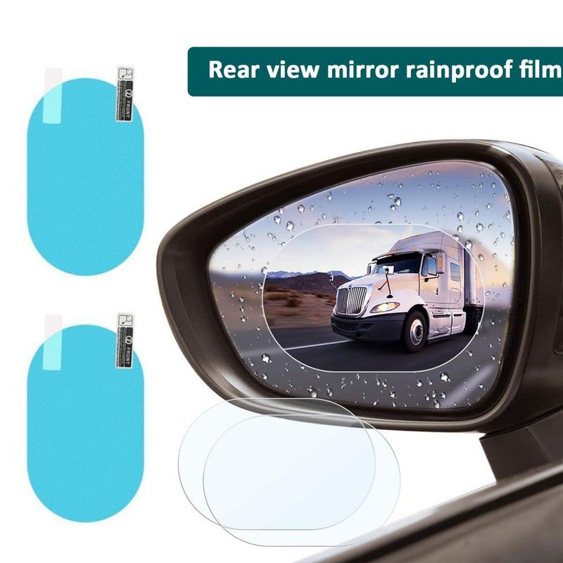 RainProof Film Rear View Side Mirror Rain Repellant Sticker Anti ...