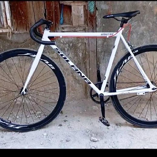 SOLANA FIXIE STEEL STRAIGHT GEOMETRY SIZE 53cm - TikTok Shop Philippines