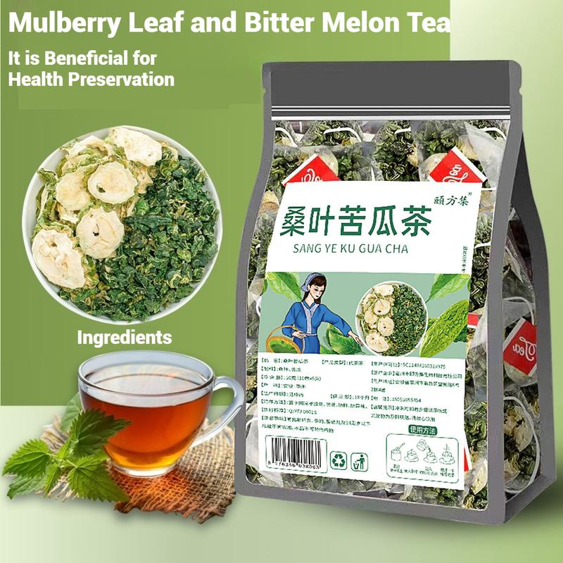 Mulberry Leaf and Bitter Melon Tea – Individual Pyramid Bags - TikTok ...