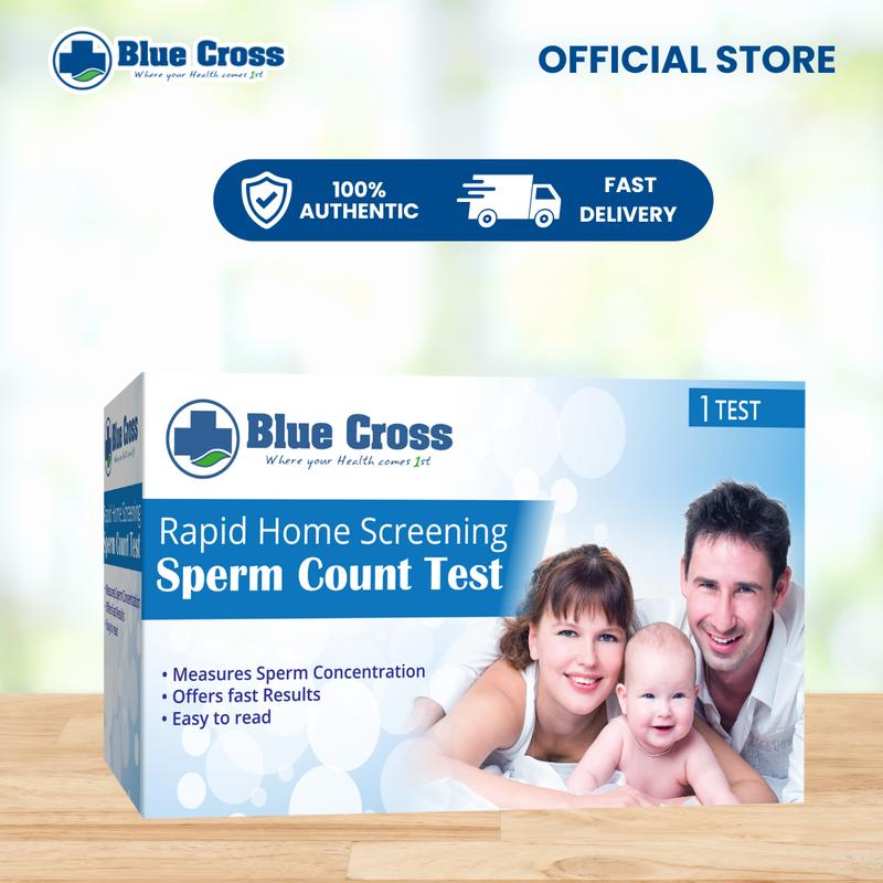 Blue Cross Spermcount Test Kit with Complete Set of Supplies - TikTok ...