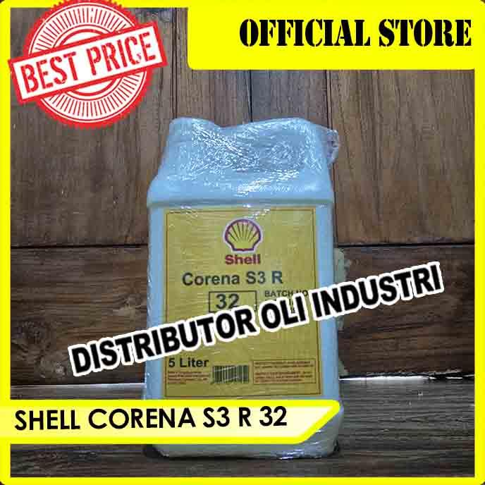 Jual SHELL CORENA S3 R 32 ( ISO VG 32 - 5 Liter ) - Kota Tangerang ...