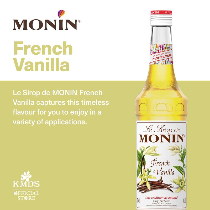 MONIN French Vanilla syrup 70 CL 700 ML - Shop | Tokopedia