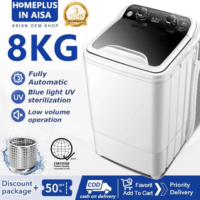 HOMEPLUS Washing Machine Automatic Mini Washing Machine with - TikTok ...