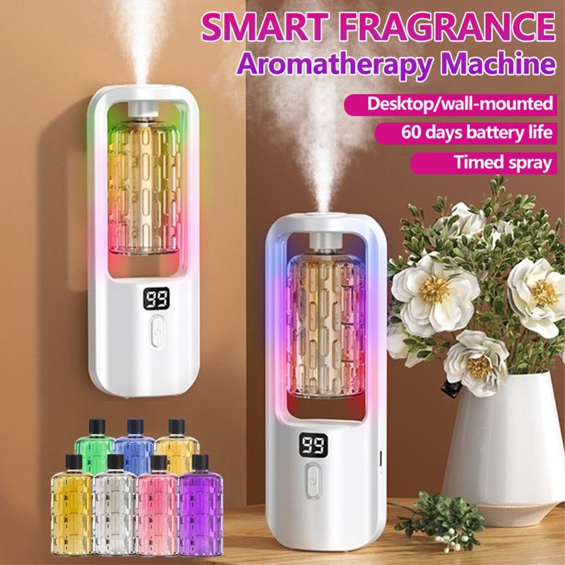 7-Speed Digital display Rechargeable Fragrance Machine Automatic ...