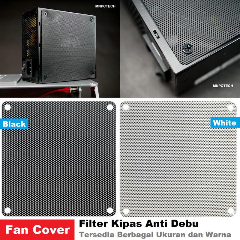 Fan Cover Dust Filter Kipas Anti Debu PC Casing Komputer 8 9 - Shop ...