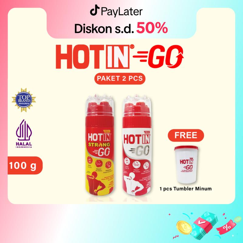 Bundle Paket 2 HotIn Go (Original+Strong) Free 1 Botol HotIn - Shop ...