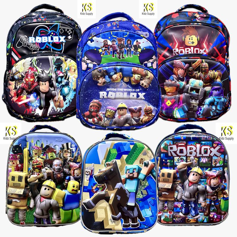 Tas Roblox Anak TK SD Ransel Sekolah Minecraft Roblok Anak Laki - Shop ...