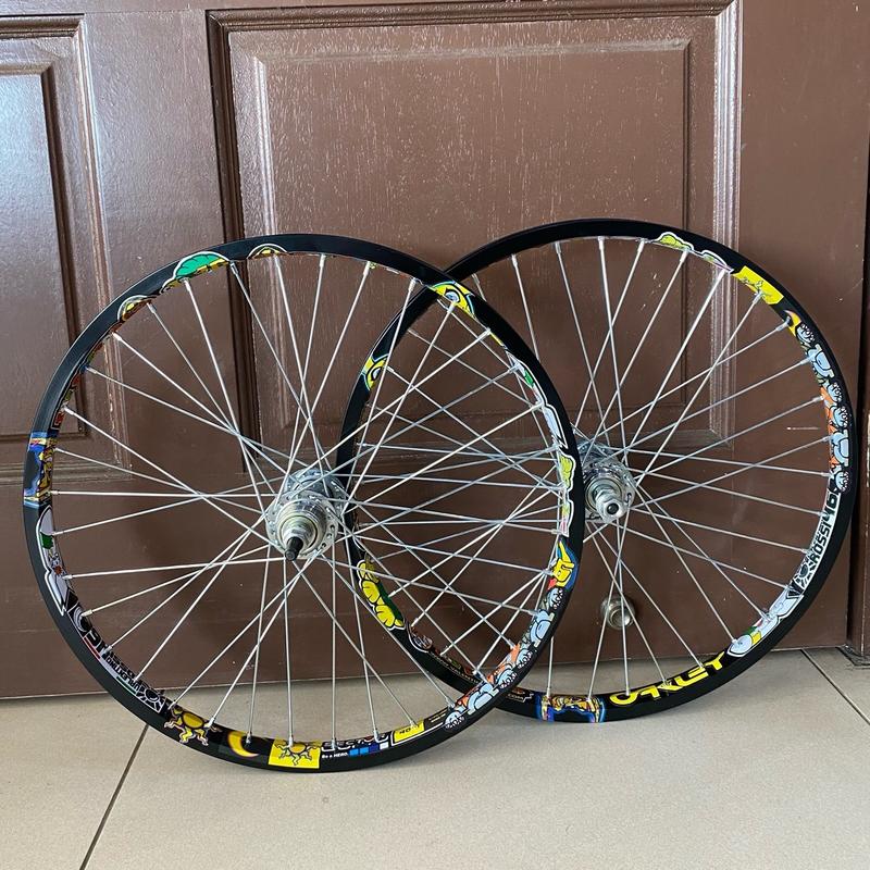 RIM ALOI ROSSI THAI 20”ALLOY ROSSI(SEPASANG) SESUAI UNTUK BASIKAL ...