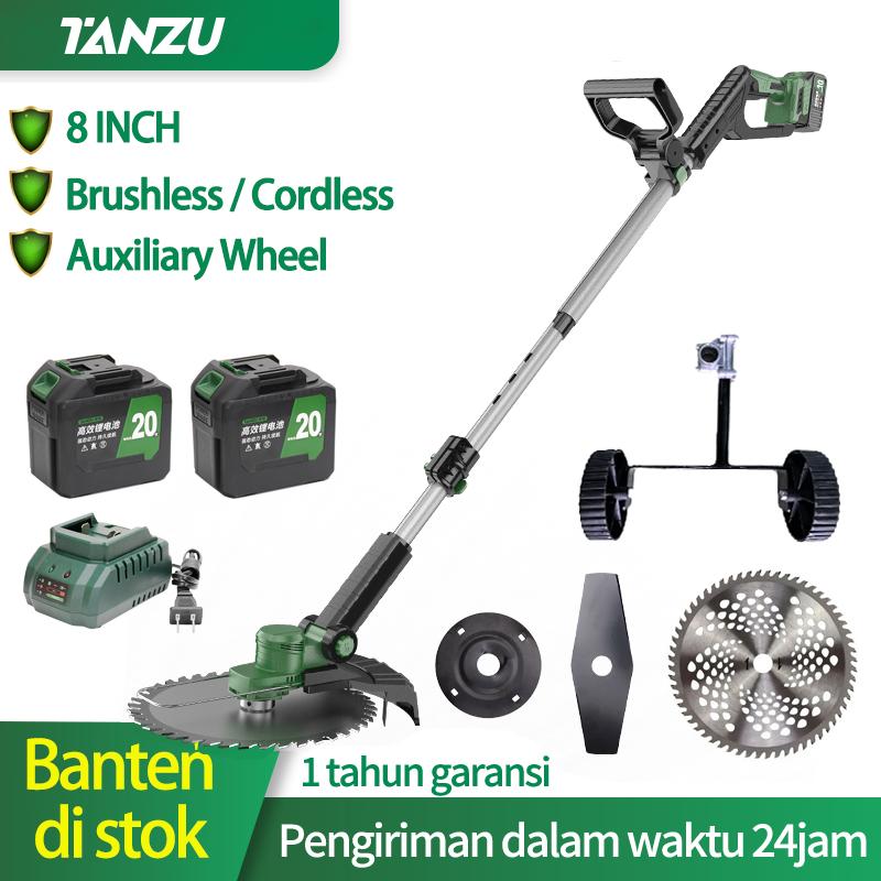 TANZU 21V Lawn Mower Brushless Mesin Potong Rumput Mesin Pemotong - Shop | Tokopedia