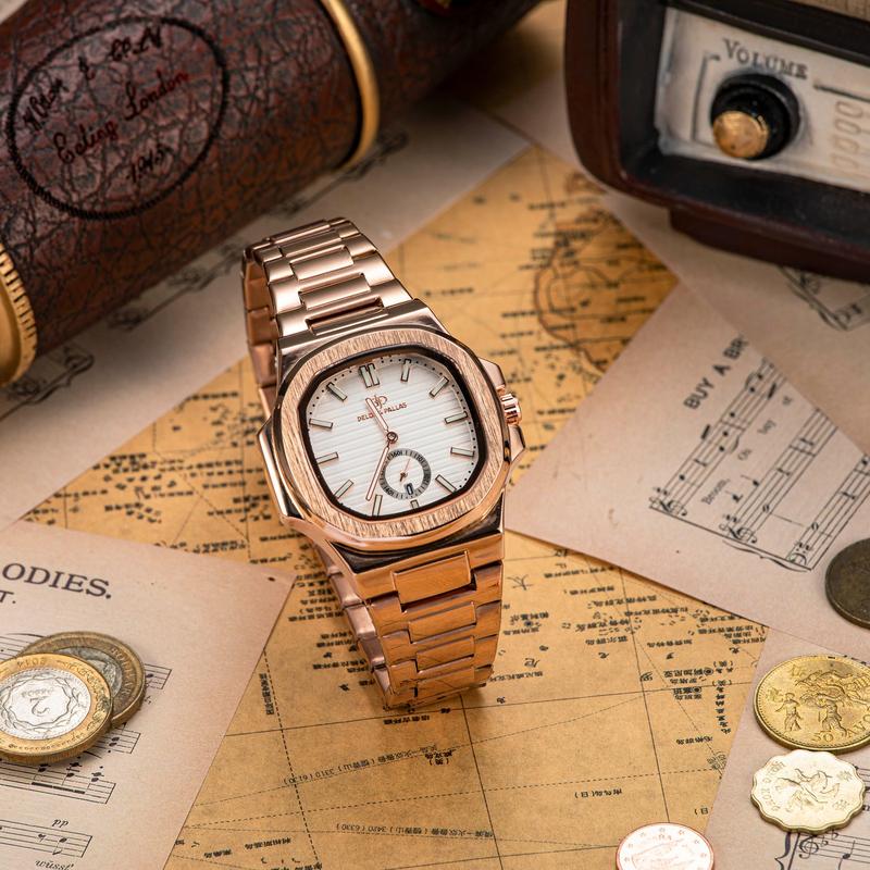 DELOS & PALLAS A Waterproof Stainless Steel Multifunction Chronograph ...